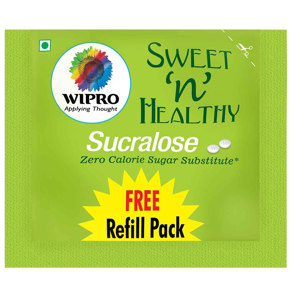 Wipro Sweet n Healthy Sucralose, 300 tablet(s) Unflavoured at Best ...