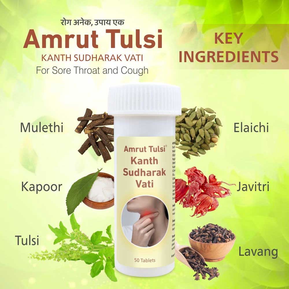 Kanth Sudharak Vati (Pack of 4) at Best Price in India | Healthkart.com