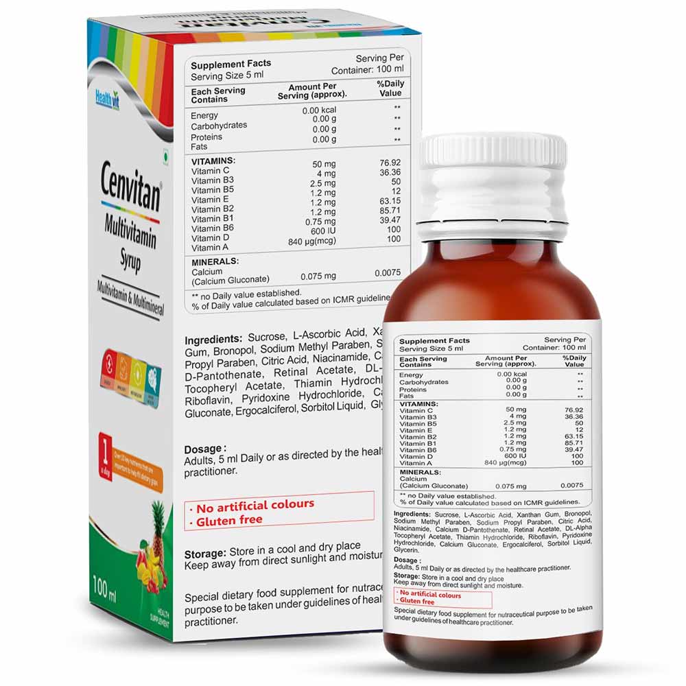 Cenvitan Multivitamin Syrup at Best Price in India | https://www ...