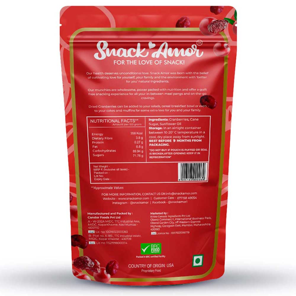 Dried Cranberries at Best Price in India | Healthkart.com