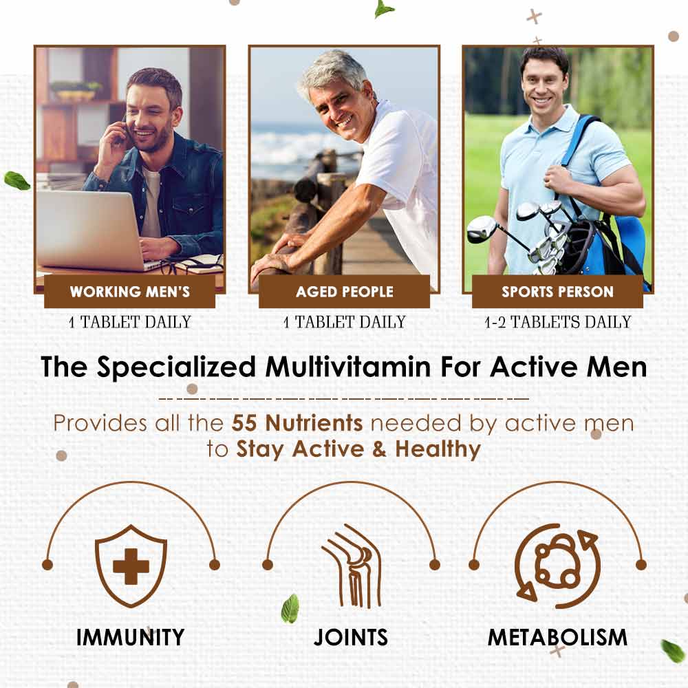 Men's Sport Daily Multivitamin at Best Price in India | Healthkart.com