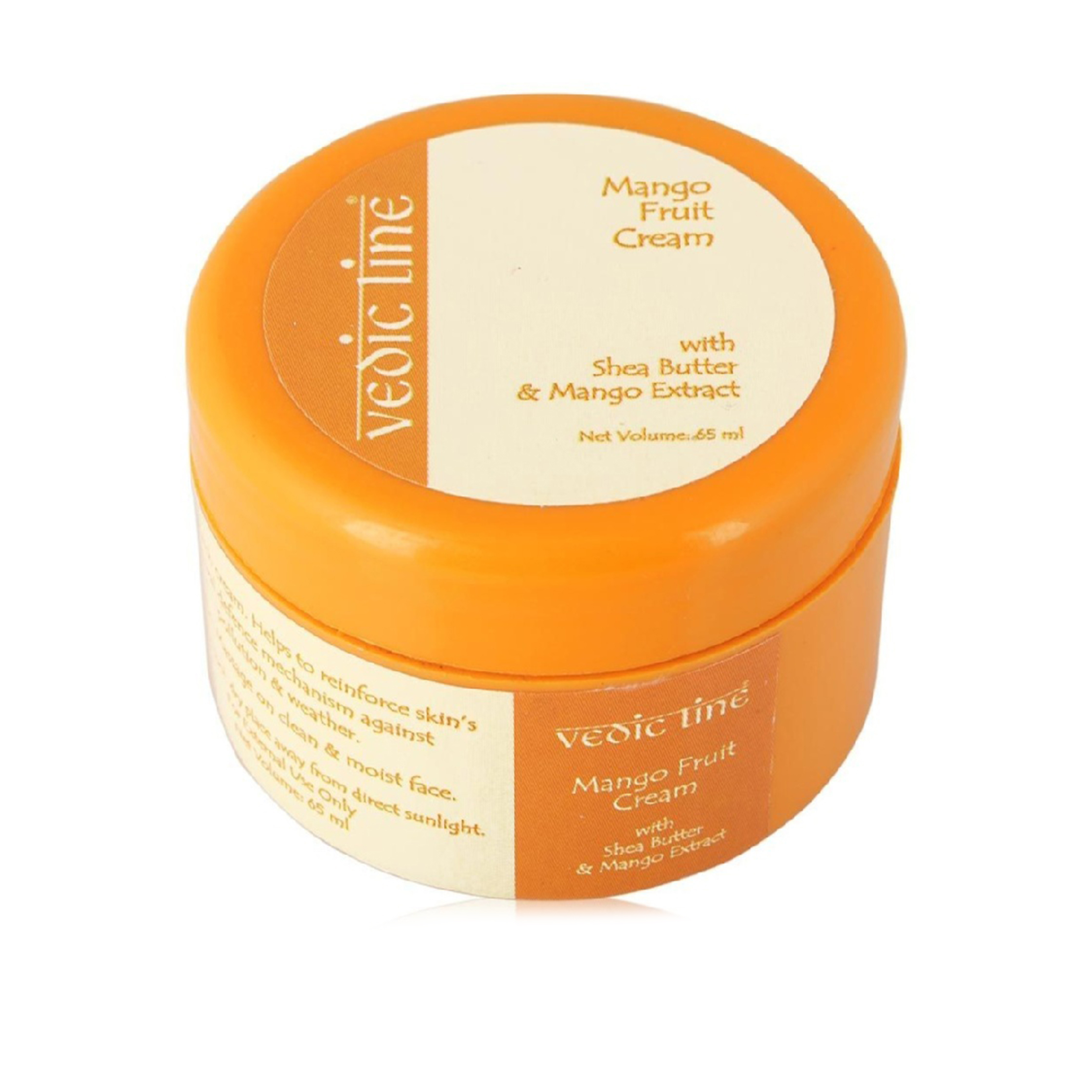 Vedic Line Mango Fruit Cream with Shea Butter & Mango Extract, 65 ml ...